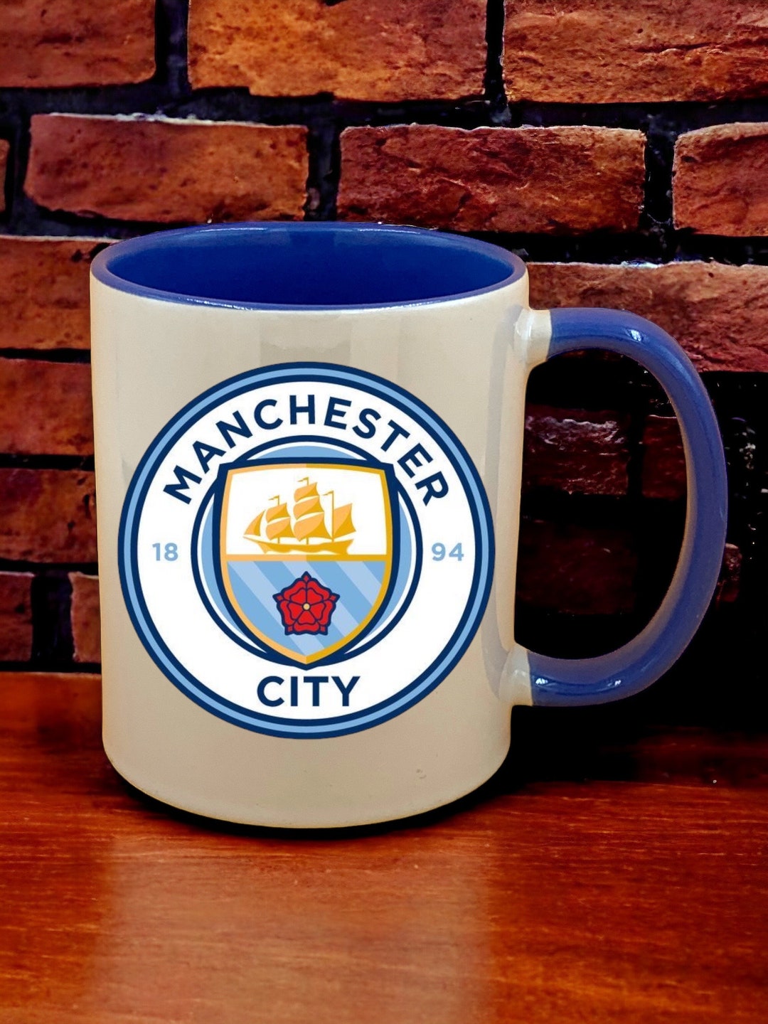 Manchester City, Football Club, Manchester Mugs, Handmade, Personalized ...