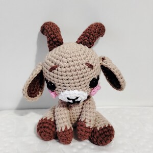 Cute Amigurumi Goat Crochet Pattern (PDF) - Etsy