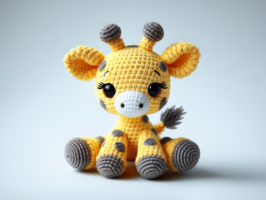 Baby Amigurumi Giraffe Pattern | DIY Giraffe Kids Toy Tutorial ...