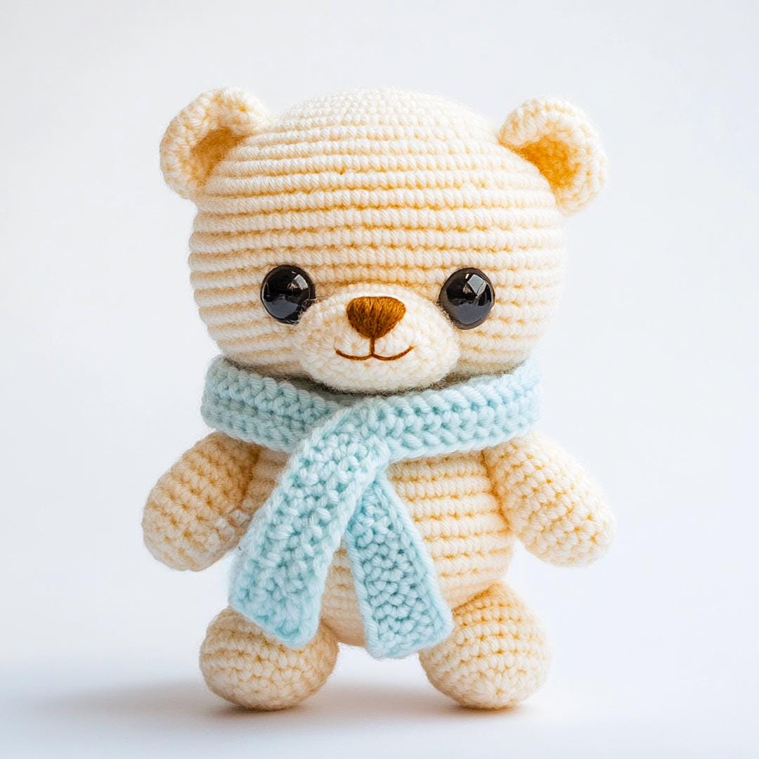 Cute Baby Bear Amigurumi Crochet Pattern | Easy Small Animal Crochet ...