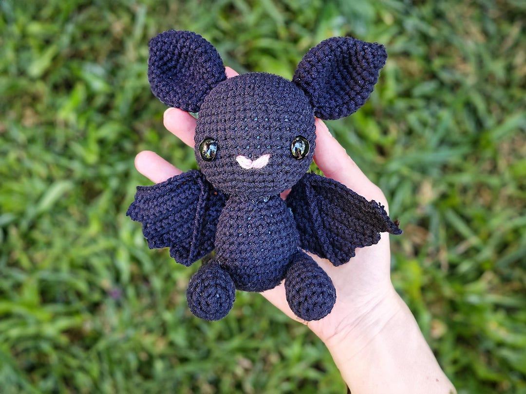 Plush Bat Crochet Pattern PDF | Bat Amugurumi Crochet Ebook Tutorial ...