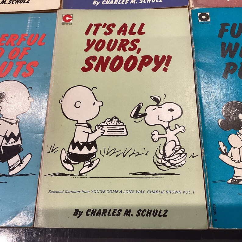 Charlie Brown by Charles M Schulz 1970s Paperback Books Sold ...
