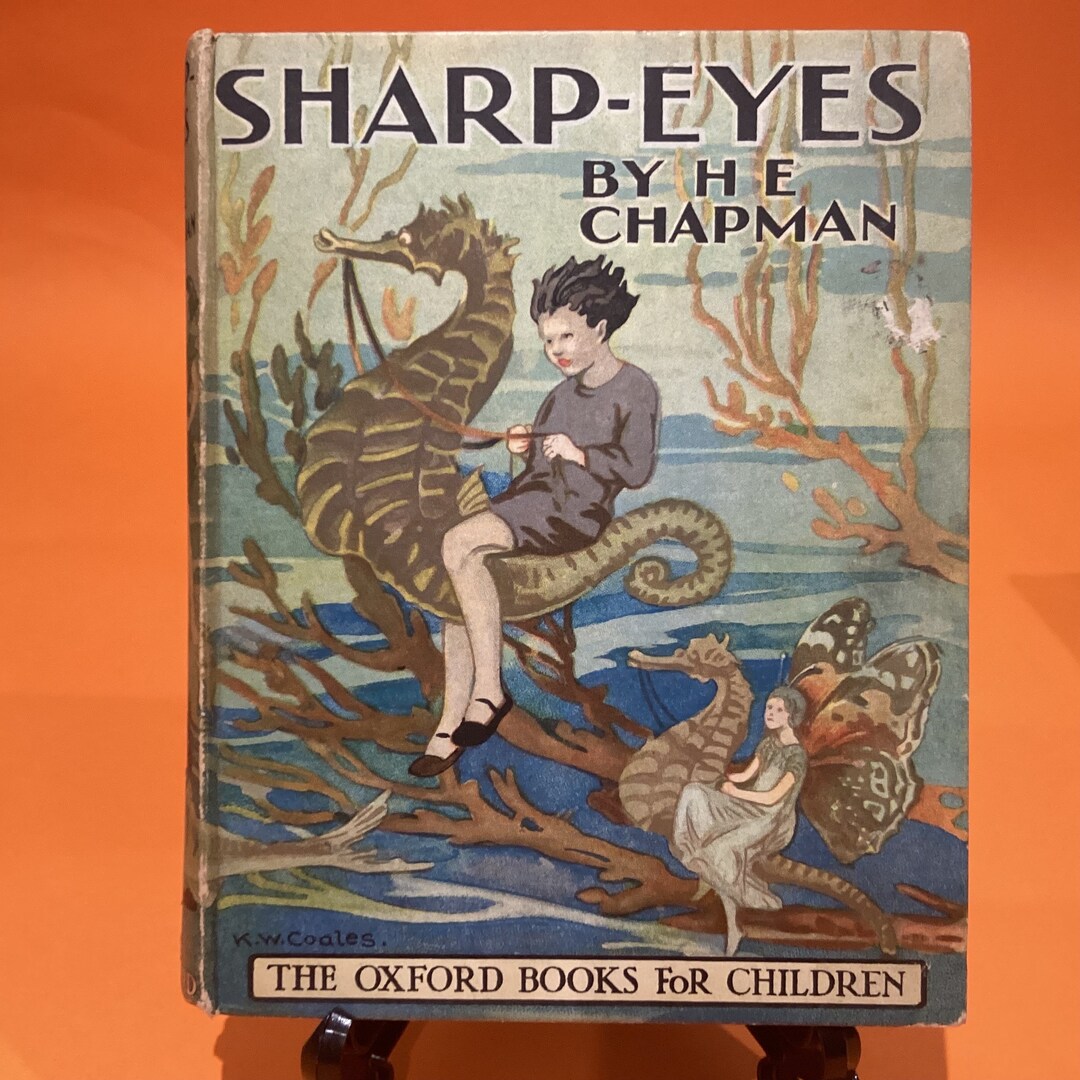 Antique Book sharp-eyes by H E Chapman, Early 1900s - Etsy
