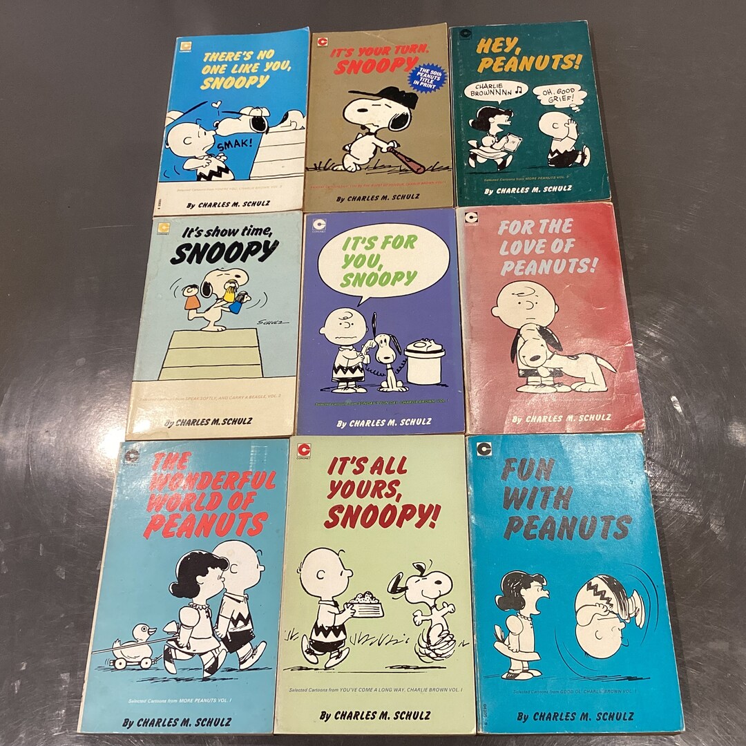 Charlie Brown by Charles M Schulz 1970s Paperback Books Sold ...