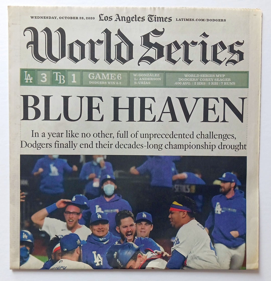 Los Angeles Dodgers - 2020 World Series Champions - the Los Angeles ...