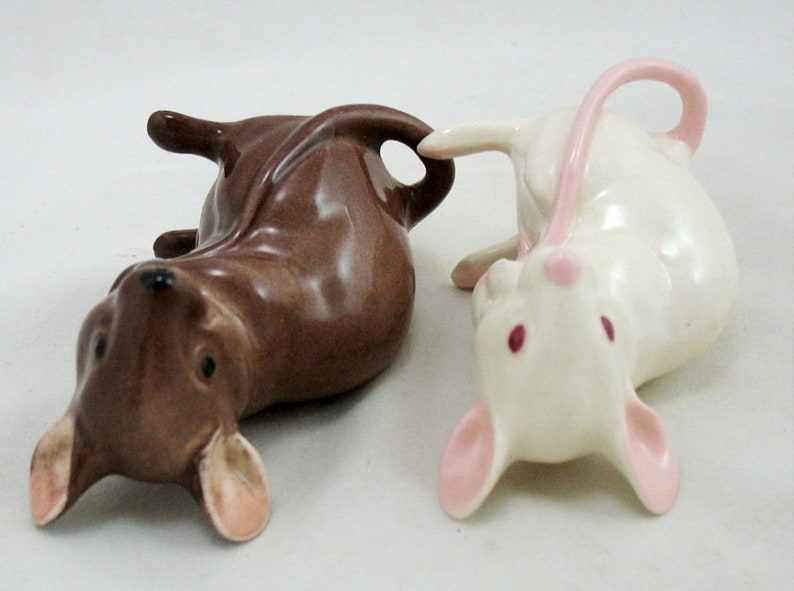 Beswick England Porcelain Christmas Mice Miniature Figurines - Etsy