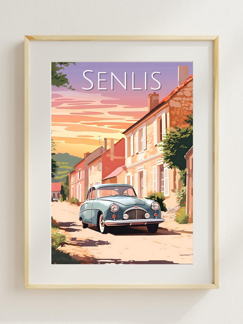 Poster "senlis" - Etsy