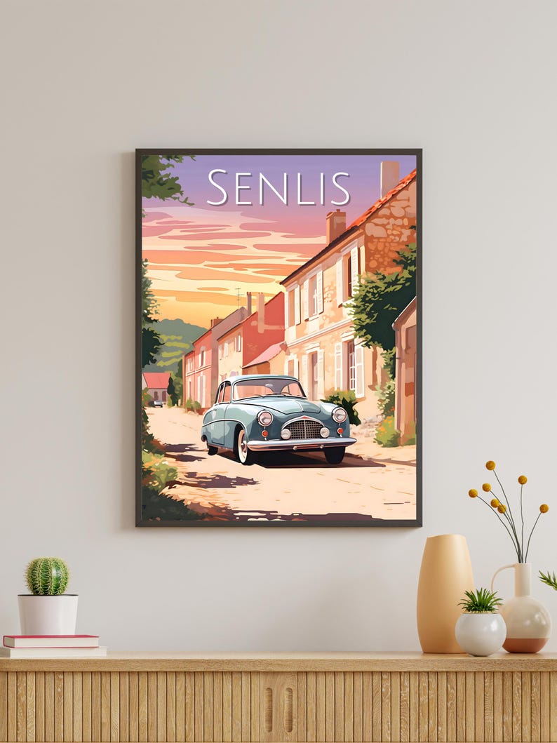 Poster "senlis" - Etsy