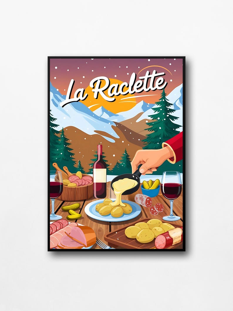 "raclette" Poster - Etsy