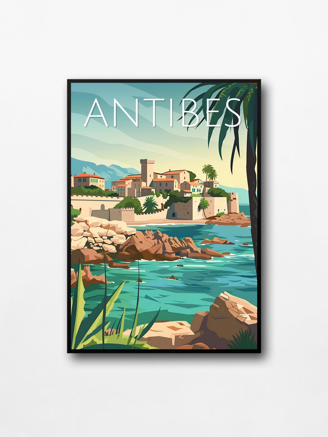 "antibes" Poster - Etsy