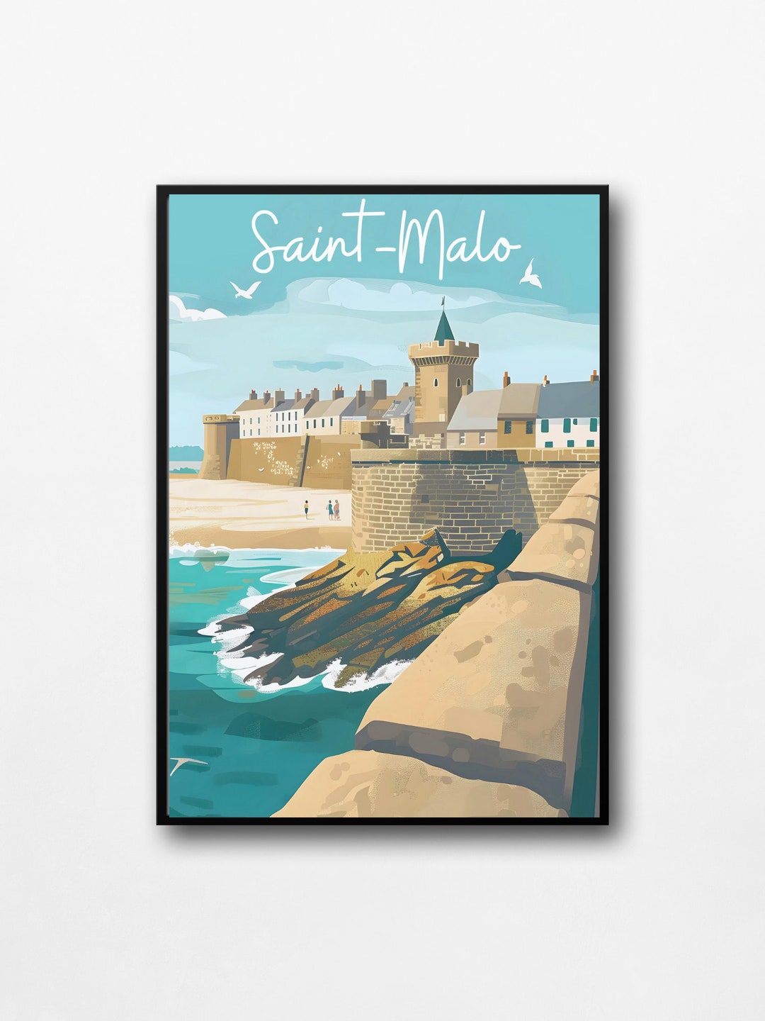 Saint-malo Poster - Etsy