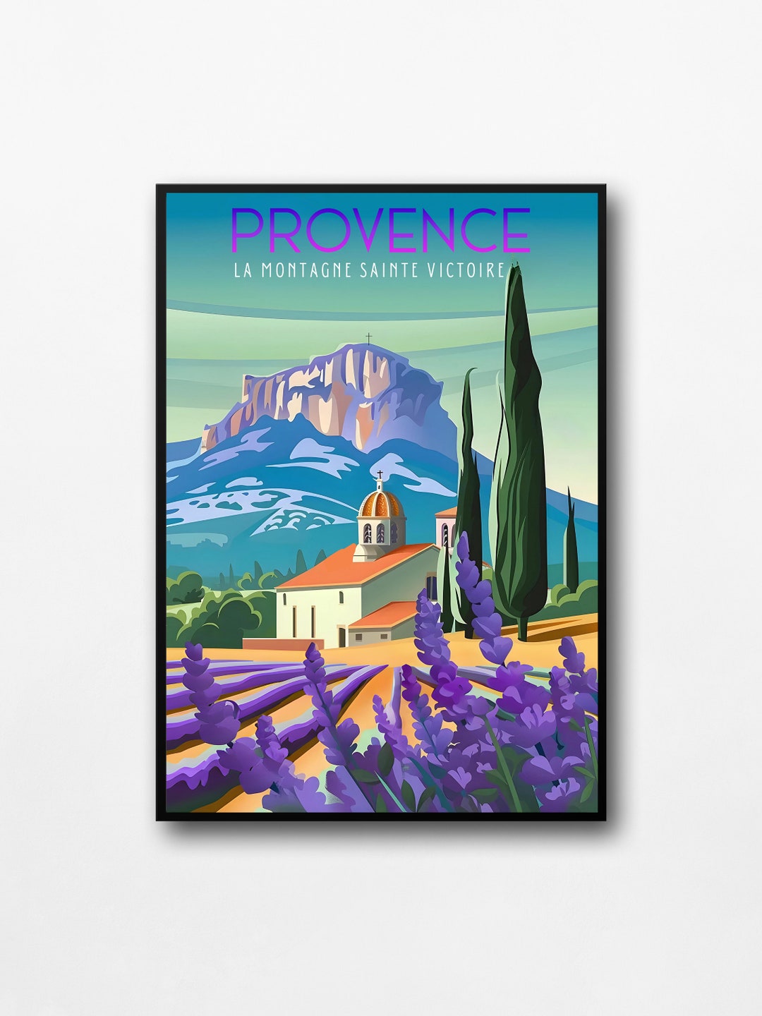 Provence Poster - Etsy