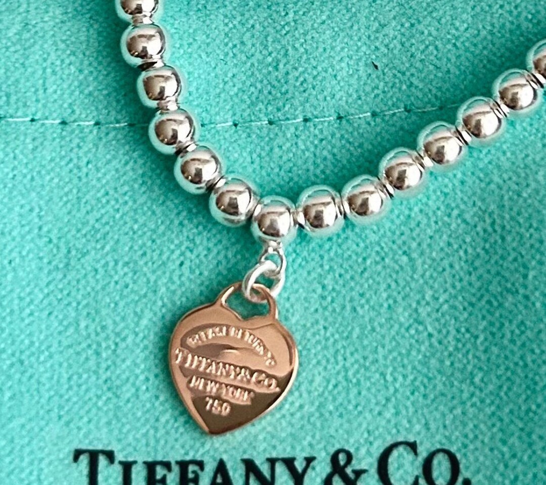 Return to Silver Bead Rubedo Heart Bracelet 7inch 18cm 925 Silver With Gift Packaging - Etsy