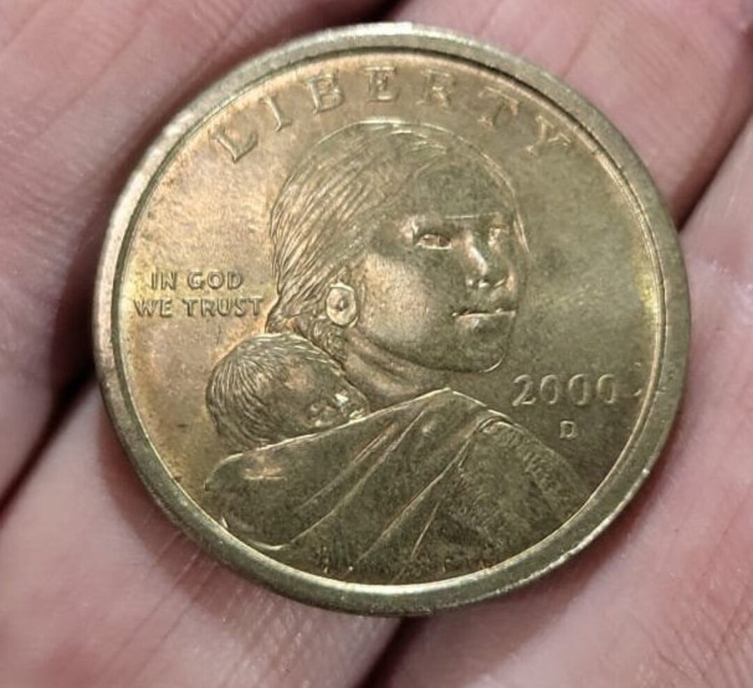 1 US Dollar Sacagawea D 2000 - Etsy