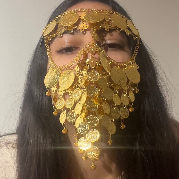 Belly Dance Mask - Etsy