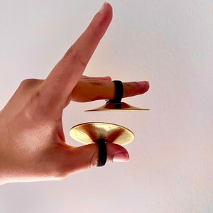 Baladi Cymbal Finger Zills - Belly Dance Music Instrument Clapper ...