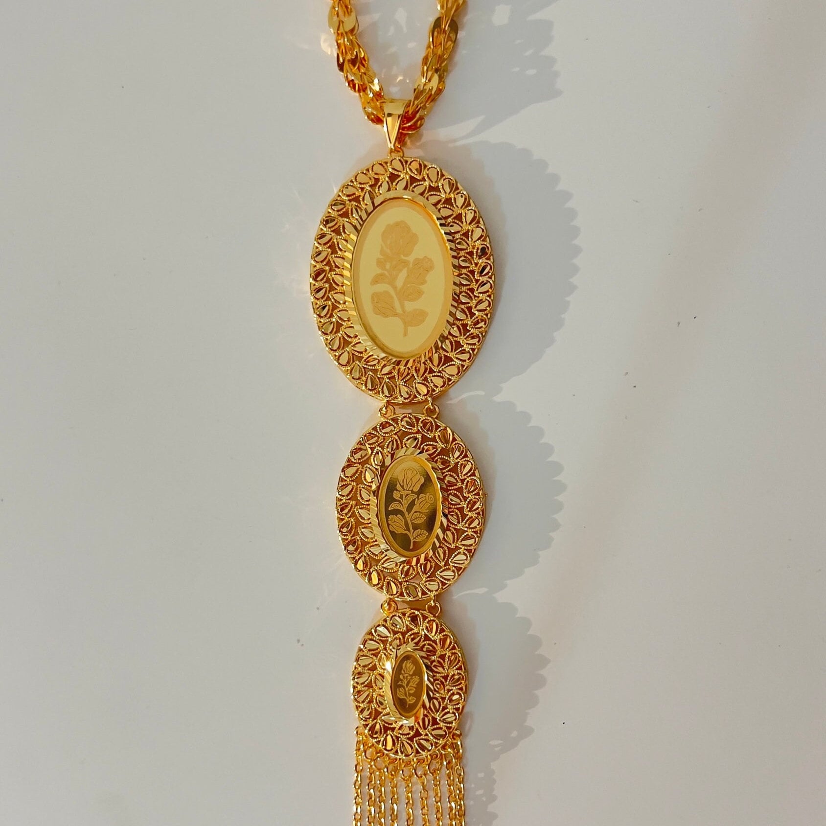 24K Gold Plated Rose Ounce Arab Saudi Emirati Kuwaiti Khaleeji Iraqi ...