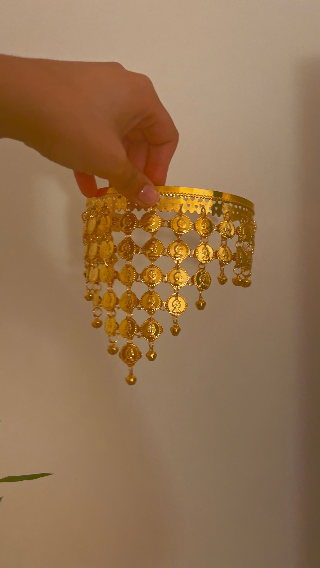 Headpiece Lira Coin Arabic Hair Egyptian Saudi Emirati Kuwaiti Omani ...