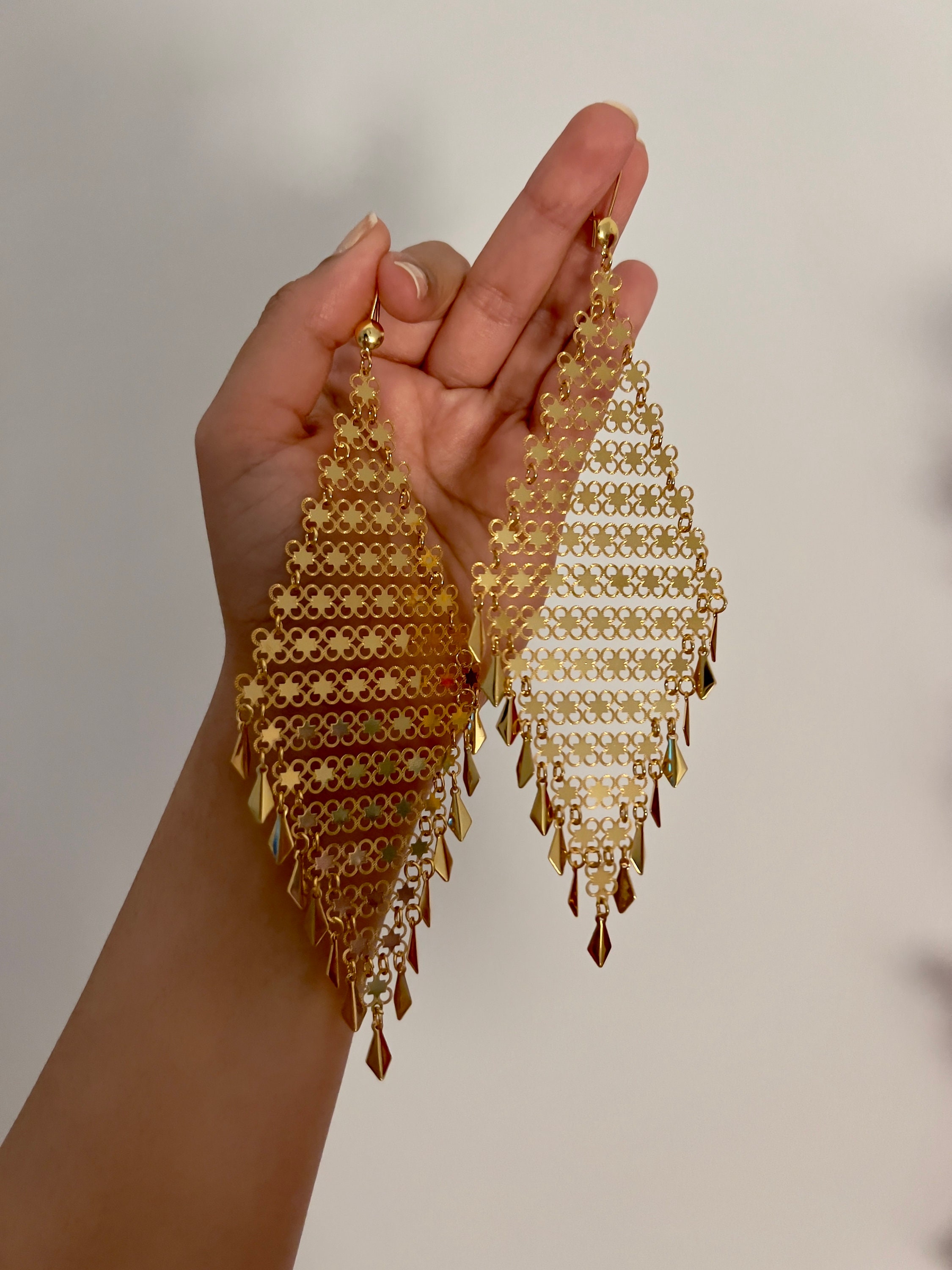 24K Gold Plated Arabic Iraqi Dubai Gold Turkish Egyptian Belly Dance ...