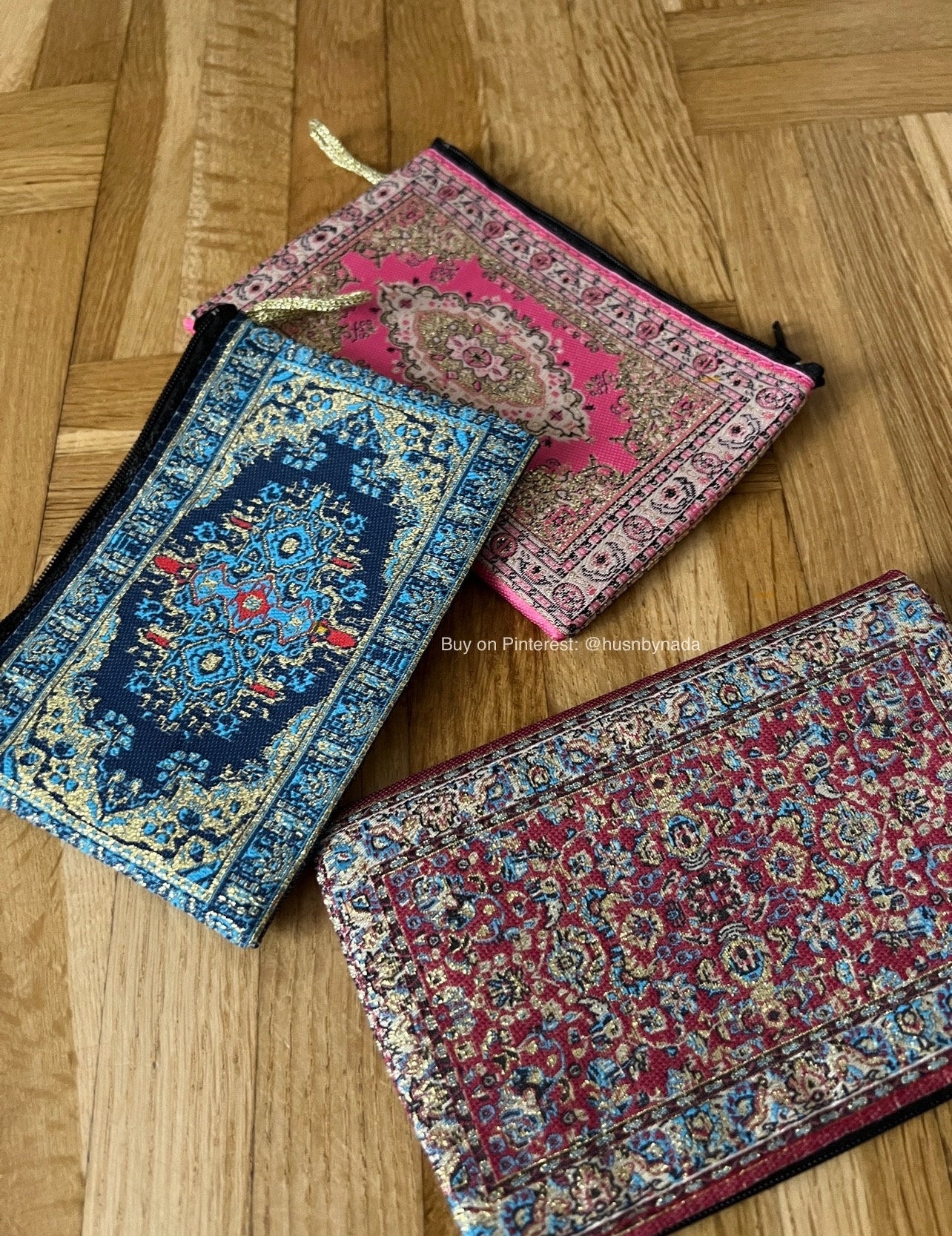 1pc Arabic Carpet Aladdin Purse Wallet Traditional Iraqi Dubai Gold ...