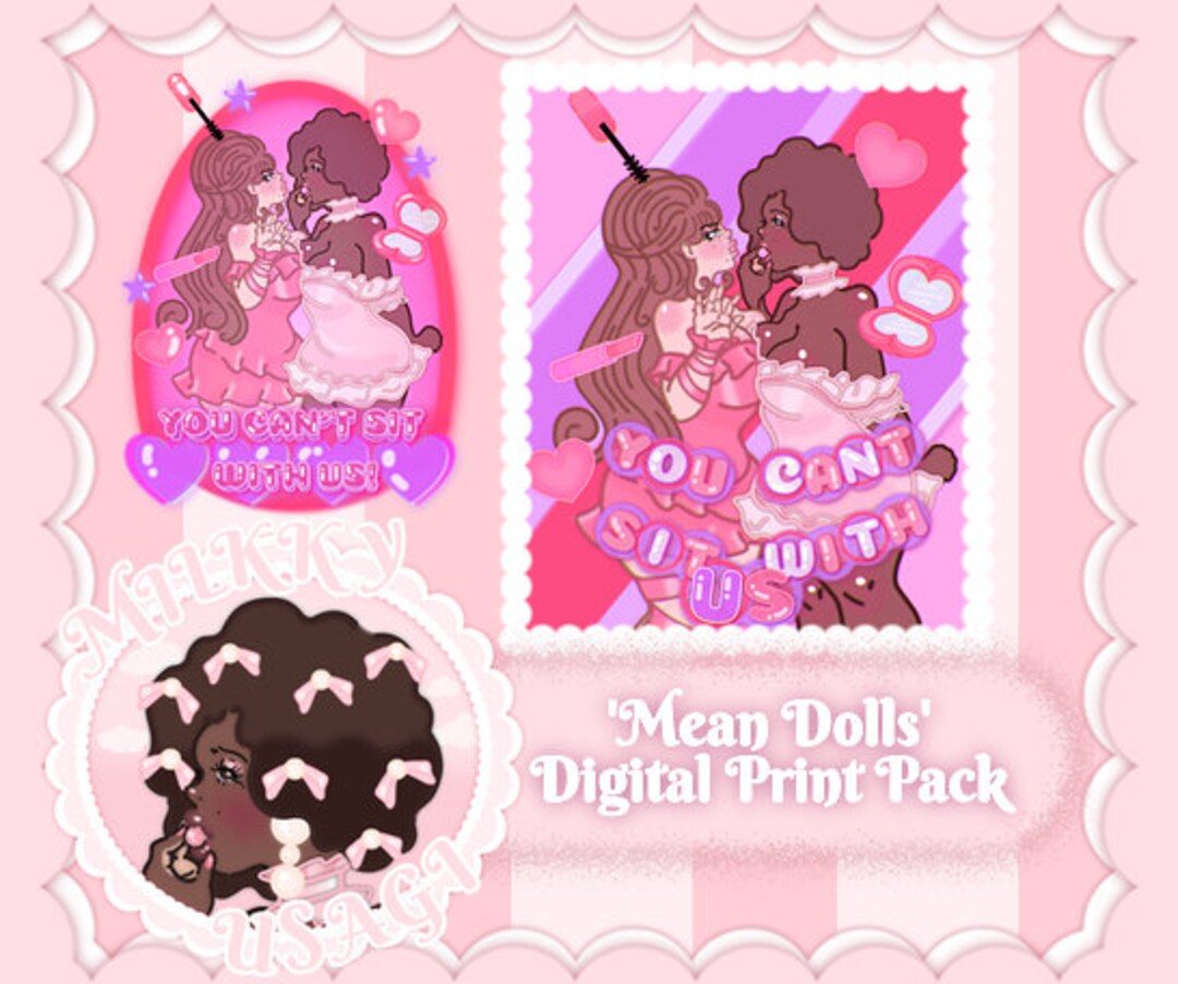 Mean Dolls Digital Print Pack - Etsy