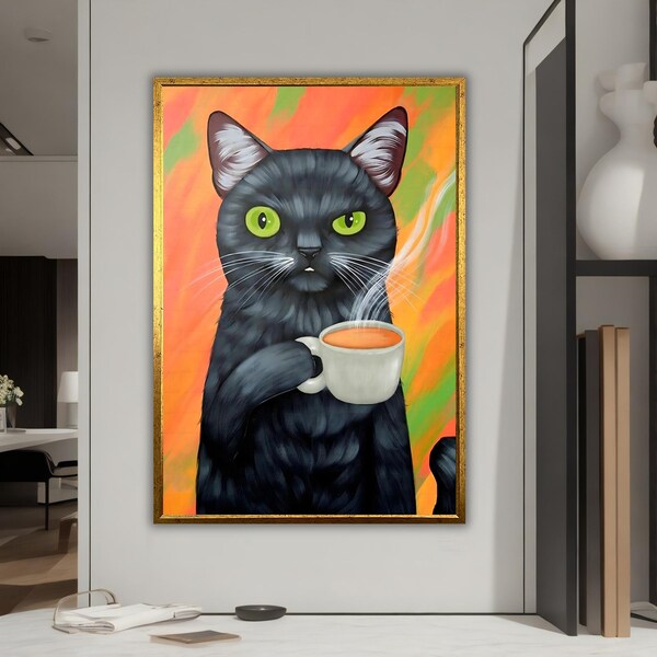 Coffee Canvas Art - Etsy