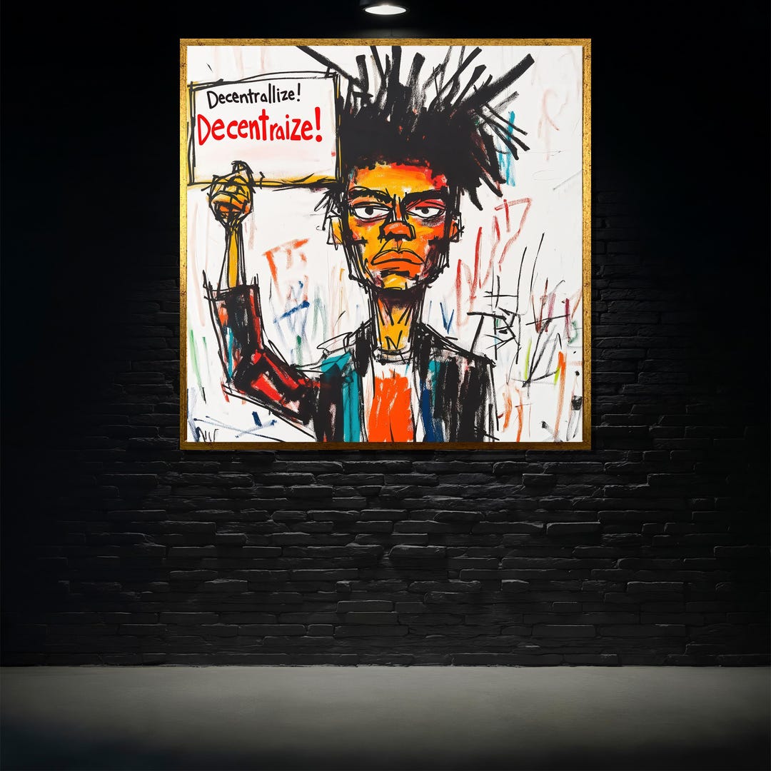 Jean Michel Basquiat Canvas Painting, Basquiat Graffiti Art Print ...