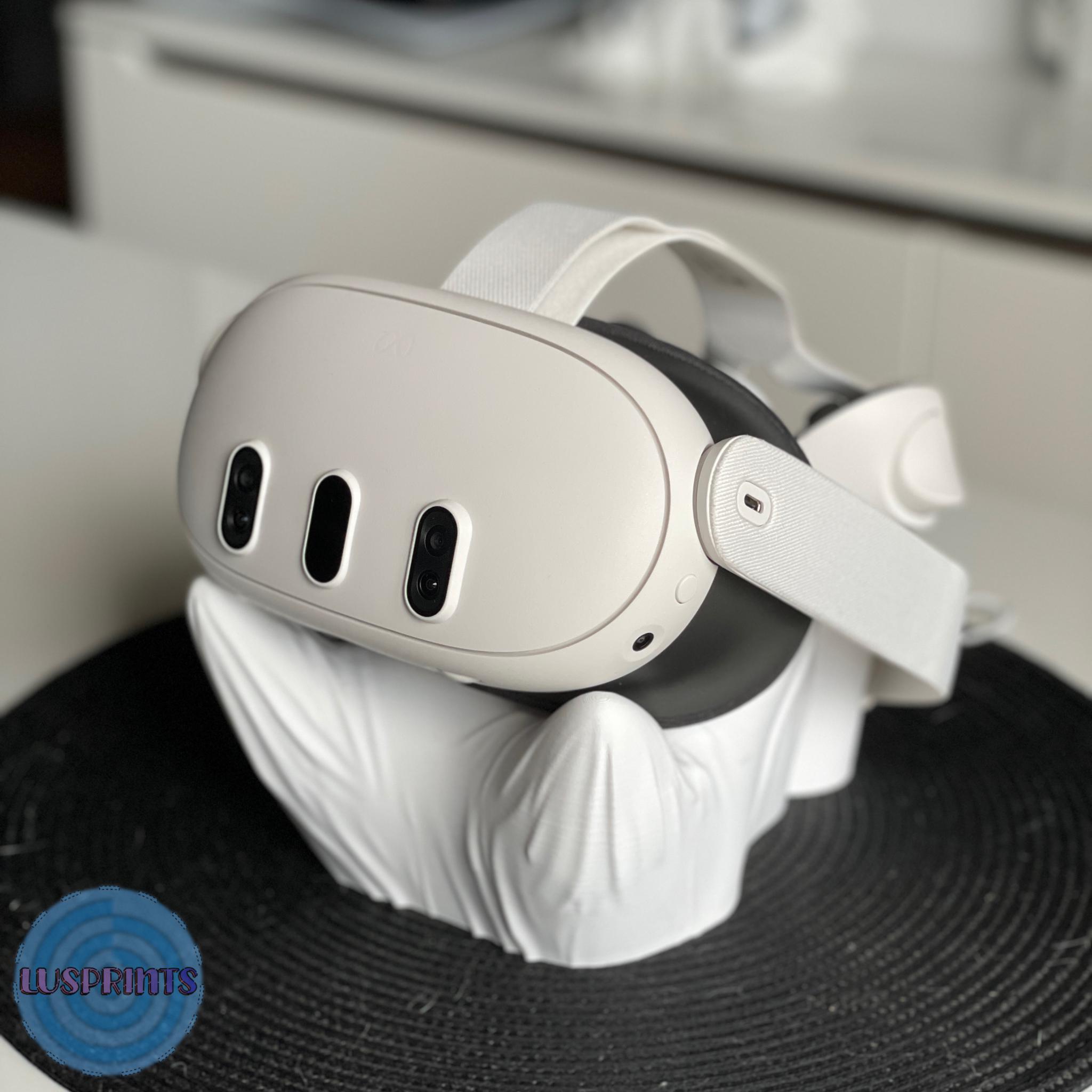 3D Printed Ghost Meta Quest 3 Holder | Spooky VR Headset Stand - Etsy