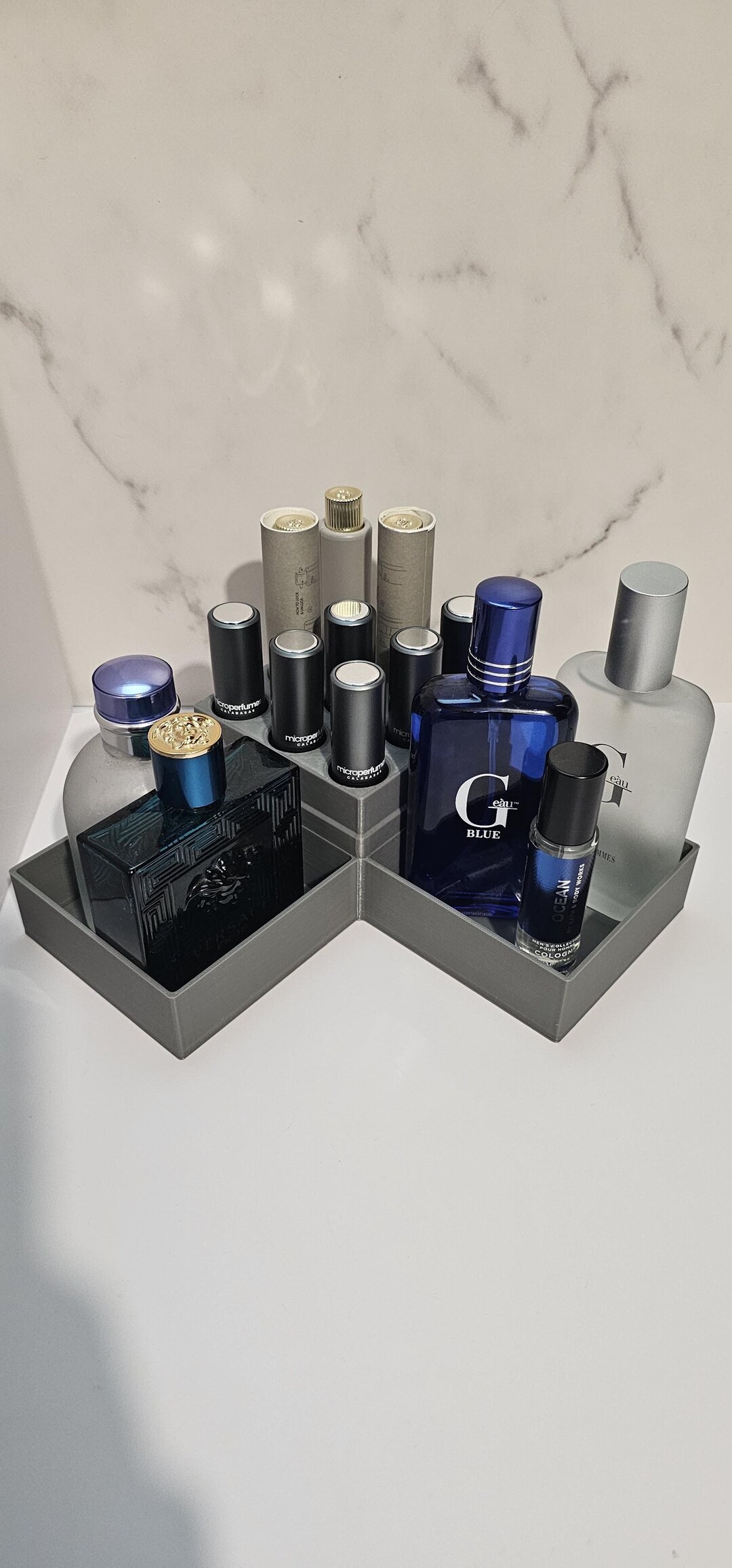 Cologne Organizer, Fragrance Storage, Bathroom Display - Etsy