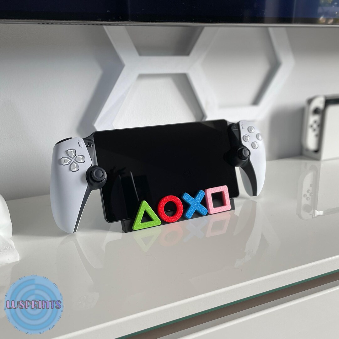 3D Printed Playstation Portal Stand | Modern Gaming Display Base - Etsy