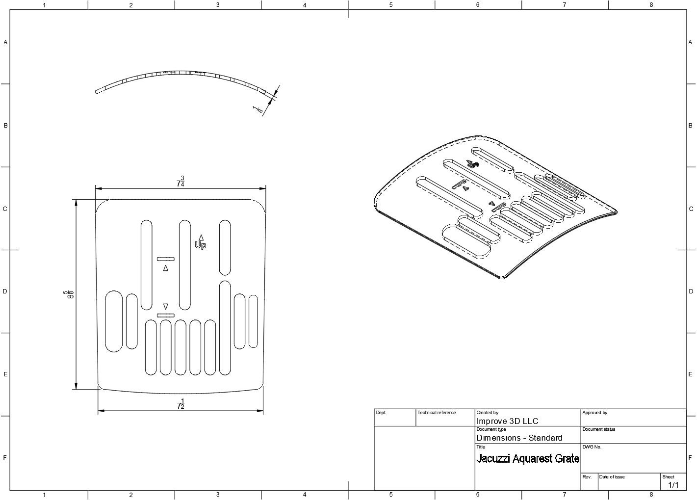 Jacuzzi Aquarest Filter Gate | Waterfall Grate | Original Labeling | UV ...