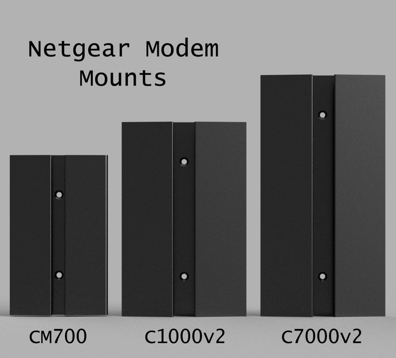 Netgear Modem Wall Mount | CM700, C1000v2, or C7000v2 | Modem Stand ...