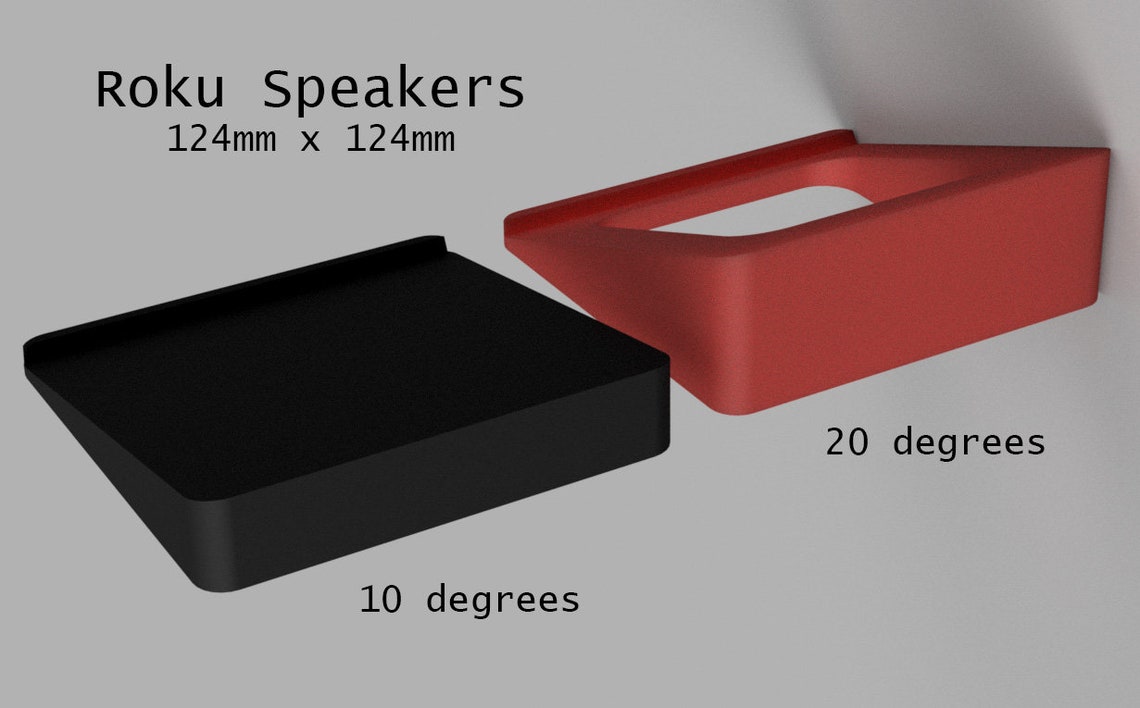 Desktop Speaker Stands pair Audioengine A2 Audioengine A1 Roku Speakers ...