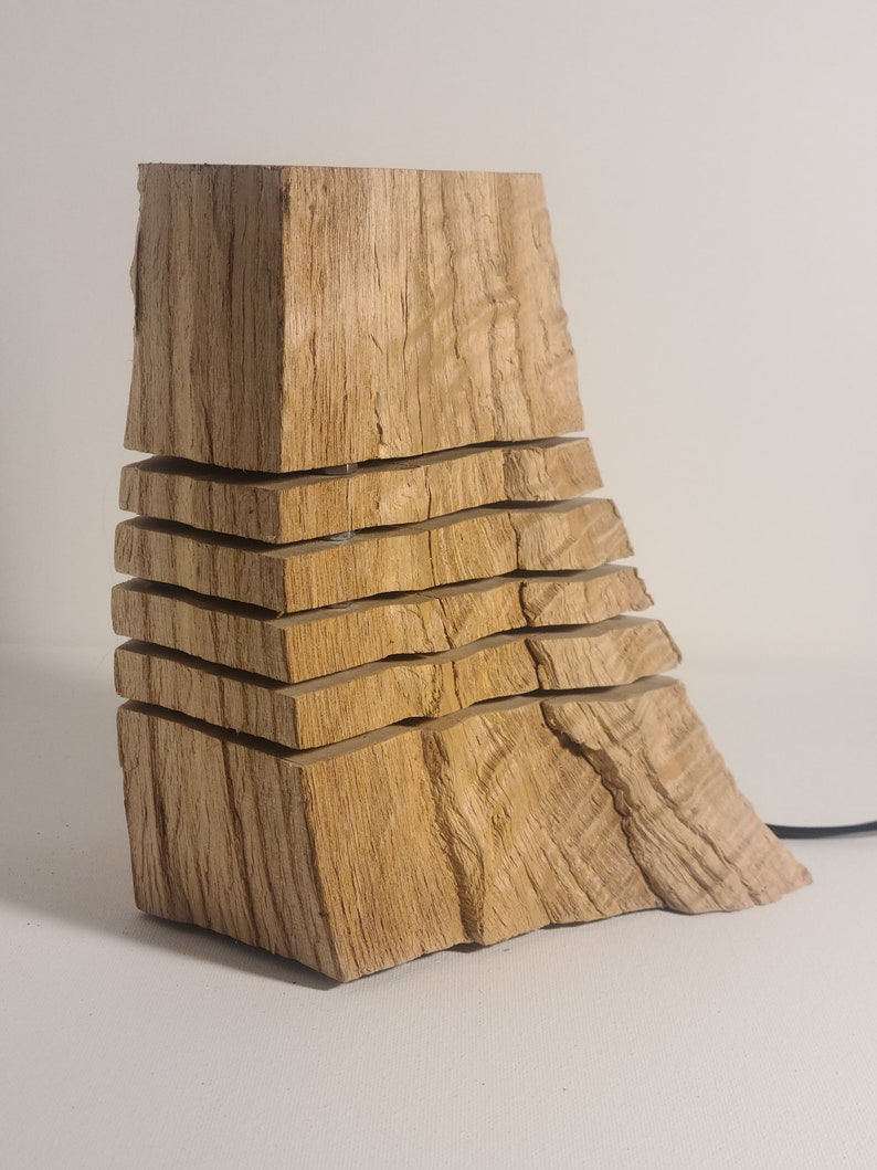 Rustic Firewood Log Light - Etsy