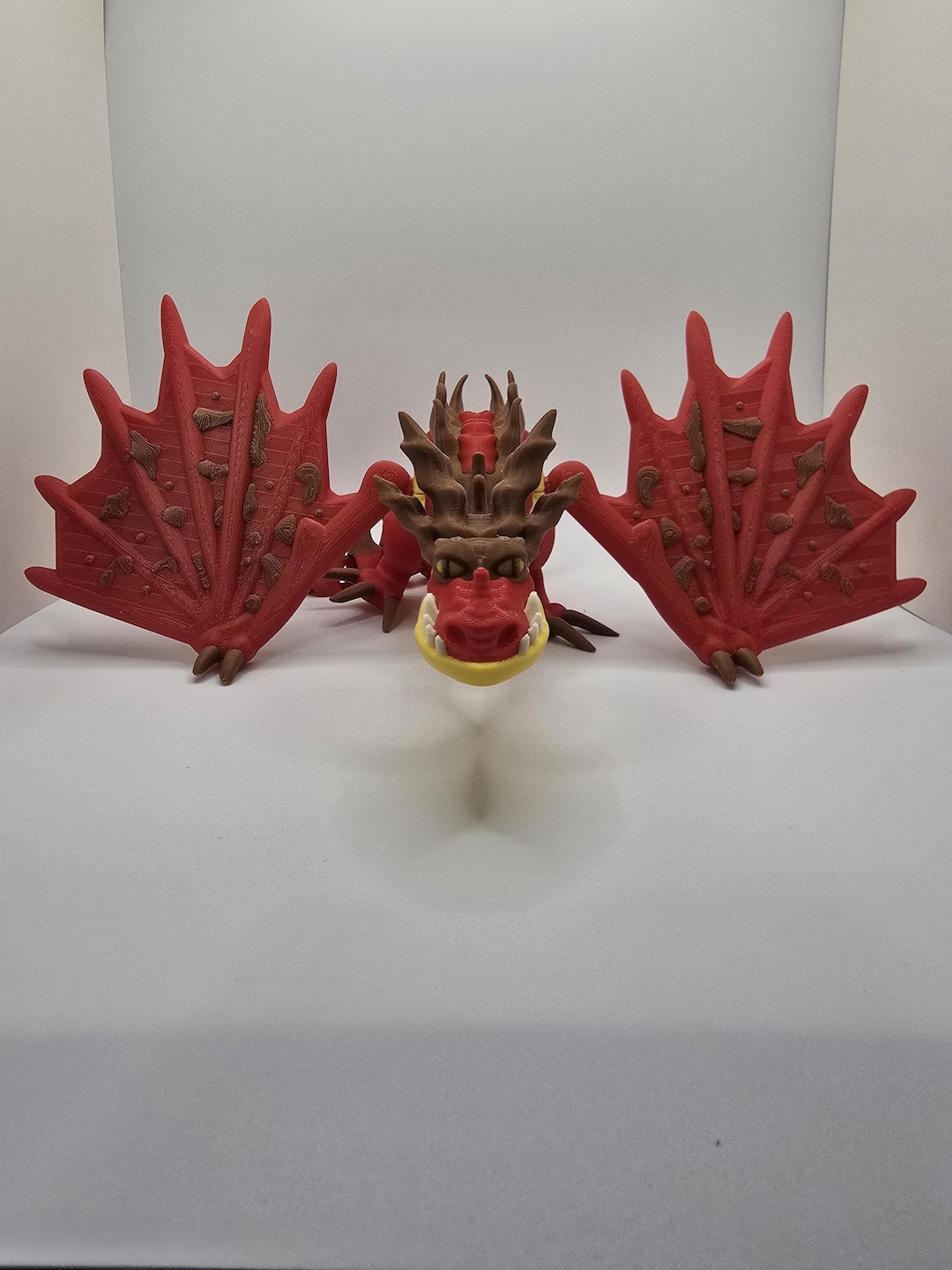 3D Printed Articulated HTTYD Hookfang - Etsy