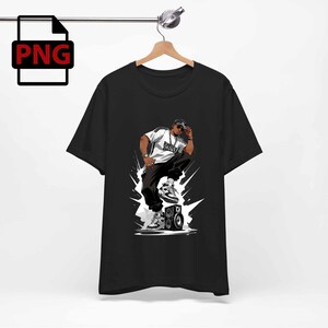 Hip Hop Art PNG Iconic Rapper Illustration Digital PNG Download Urban ...