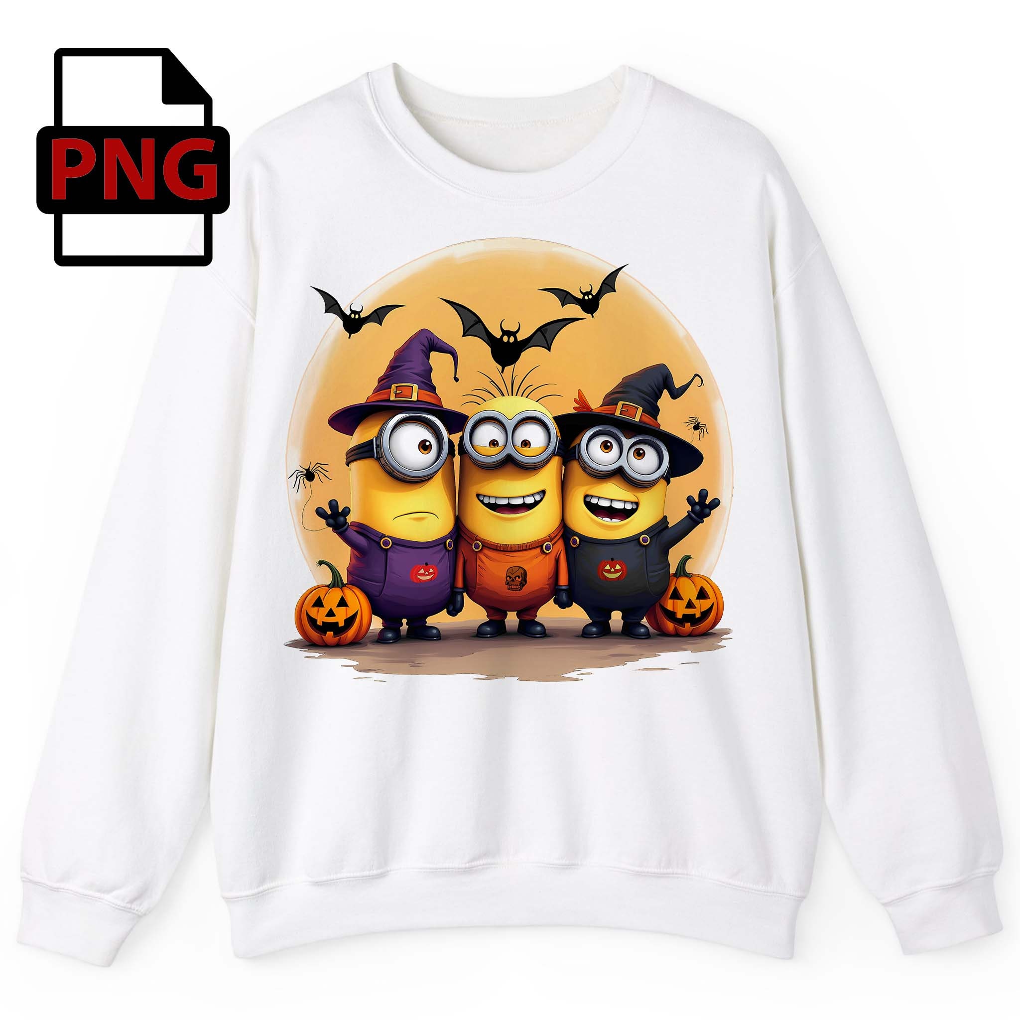 Halloween Minions PNG | Cute Witch Minions Clipart | Spooky Download ...