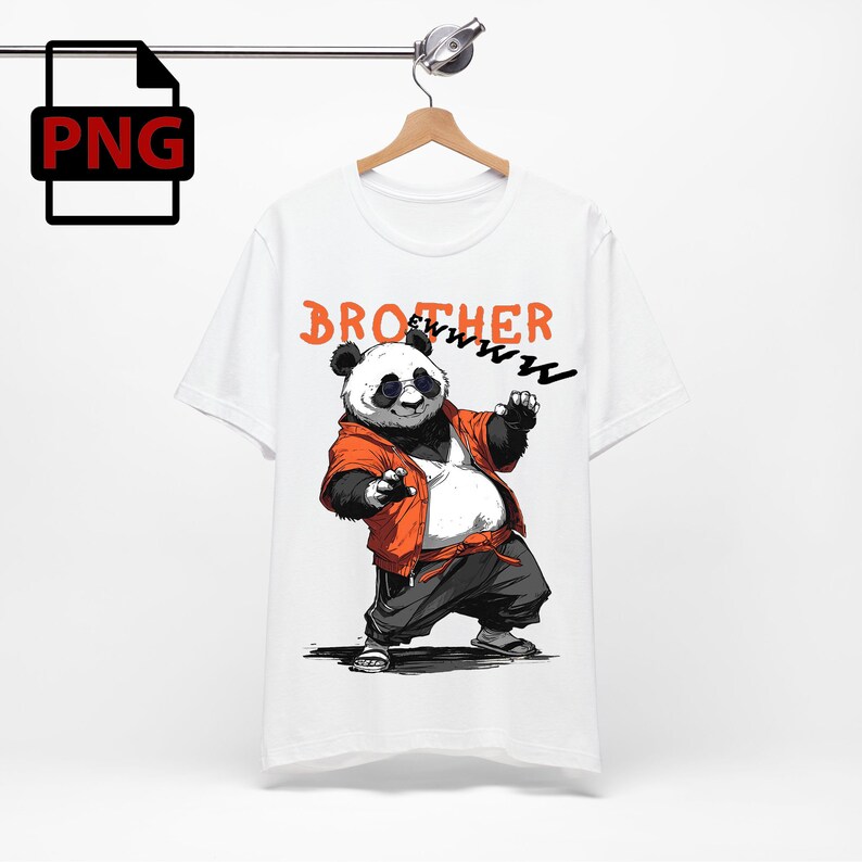 Trendy Panda Bear PNG Cool Animal Illustration Panda With Sunglasses ...