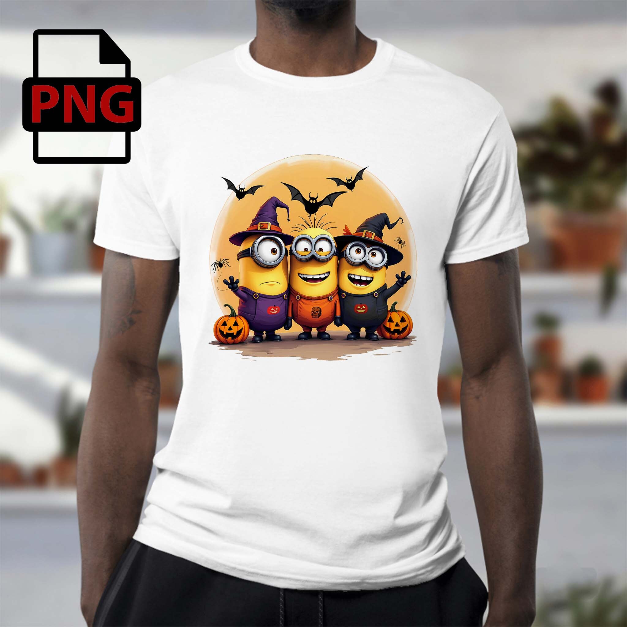 Halloween Minions PNG | Cute Witch Minions Clipart | Spooky Download ...