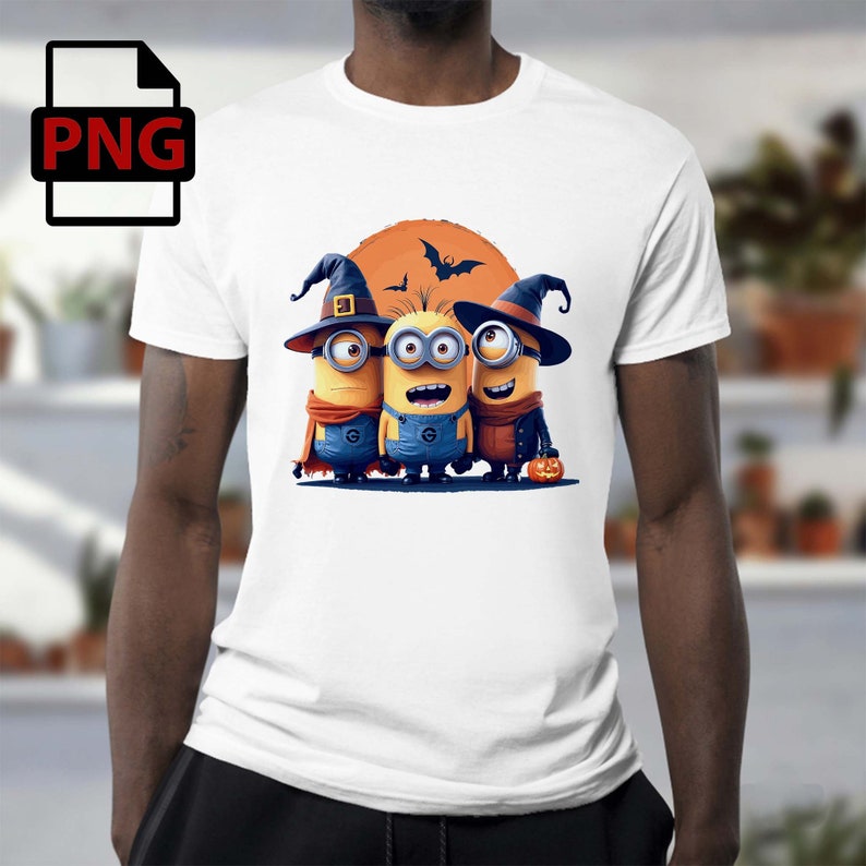 Halloween Minions PNG | Cute Witch Minions Clipart | Spooky Download ...