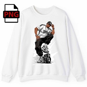 Hip Hop Art PNG Iconic Rapper Illustration Digital PNG Download Urban ...