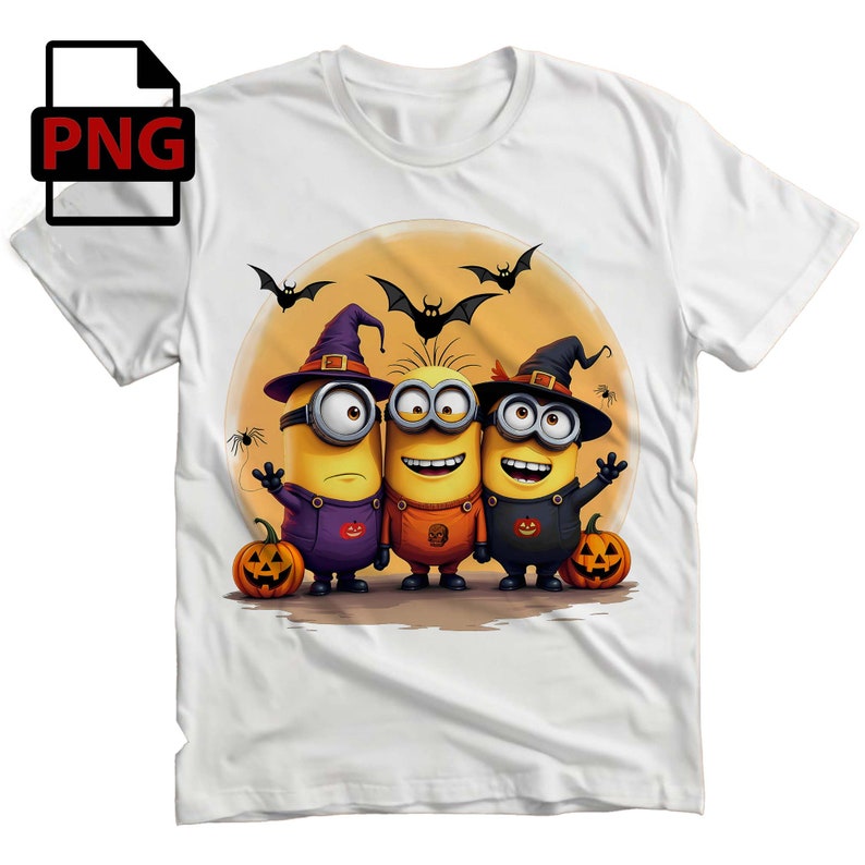 Halloween Minions PNG | Cute Witch Minions Clipart | Spooky Download ...