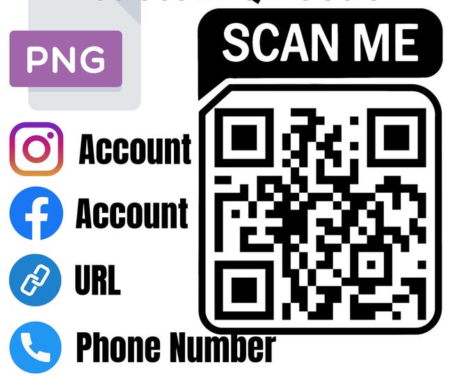 Digital Custom QR Code, Logo QR Code, Website QR Code, Social Media Qr Code, Instagram Qr Code ...