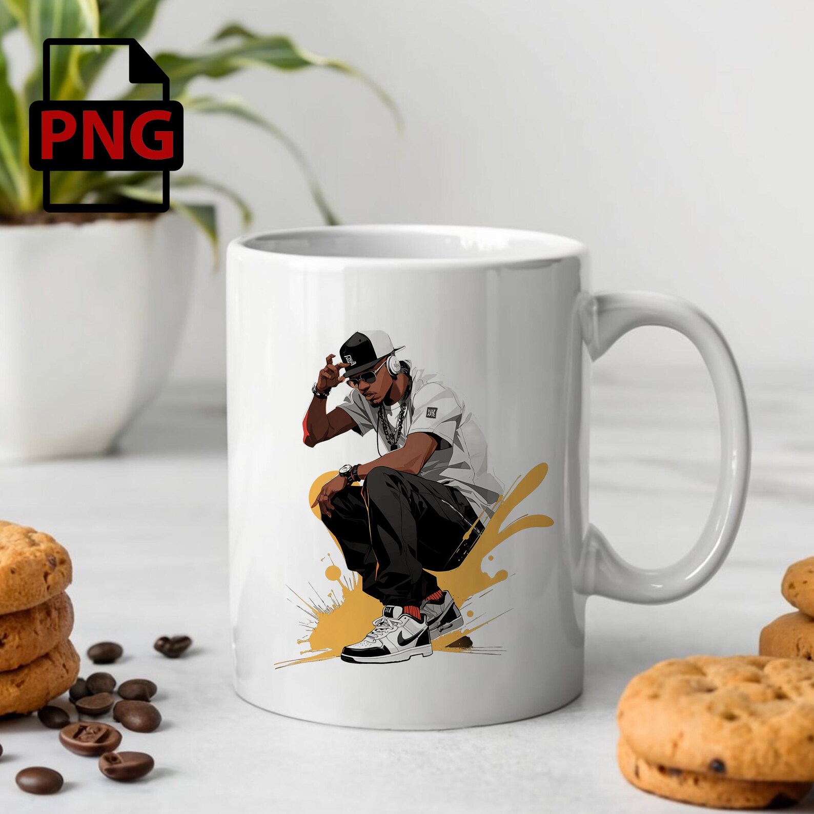 Hip Hop Street Style PNG – Urban Dance Art Digital Download ...