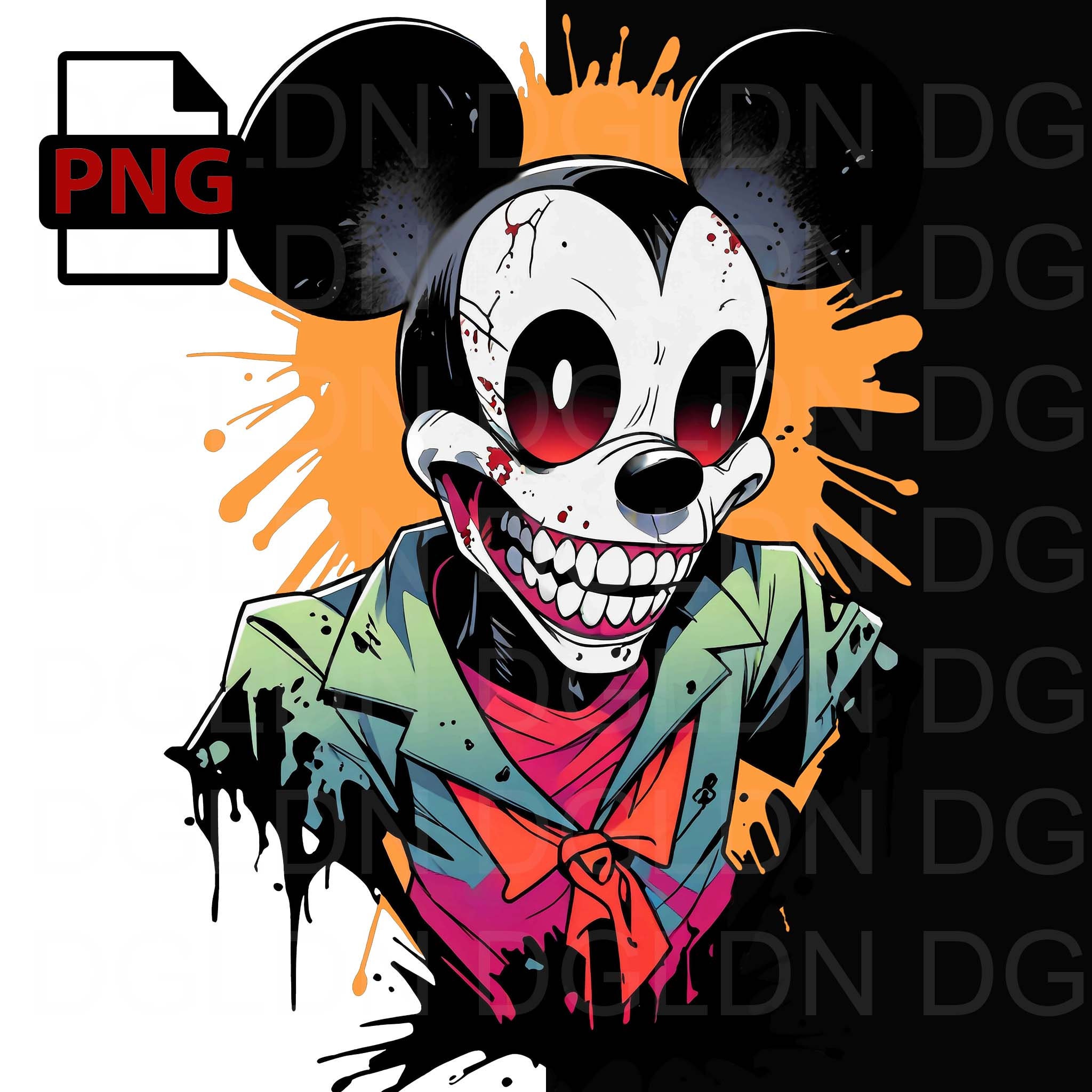 Scary Mickey Mouse Cartoon