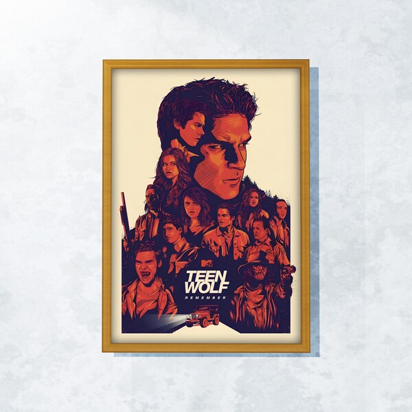 Teen Wolf Art - Etsy