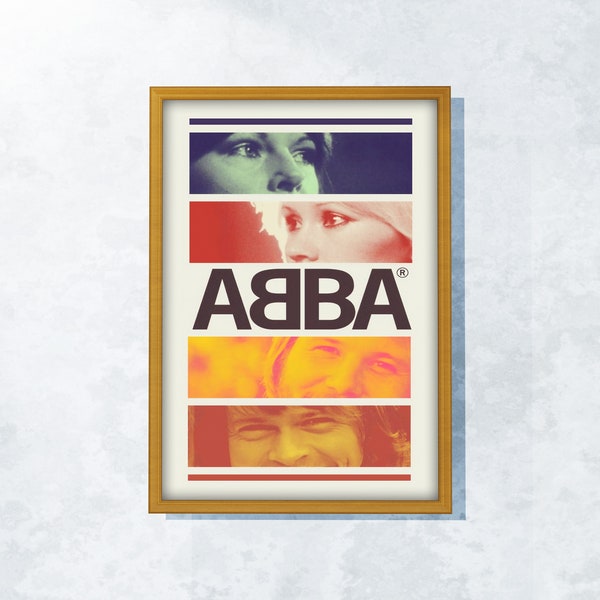 Abba Poster - Etsy