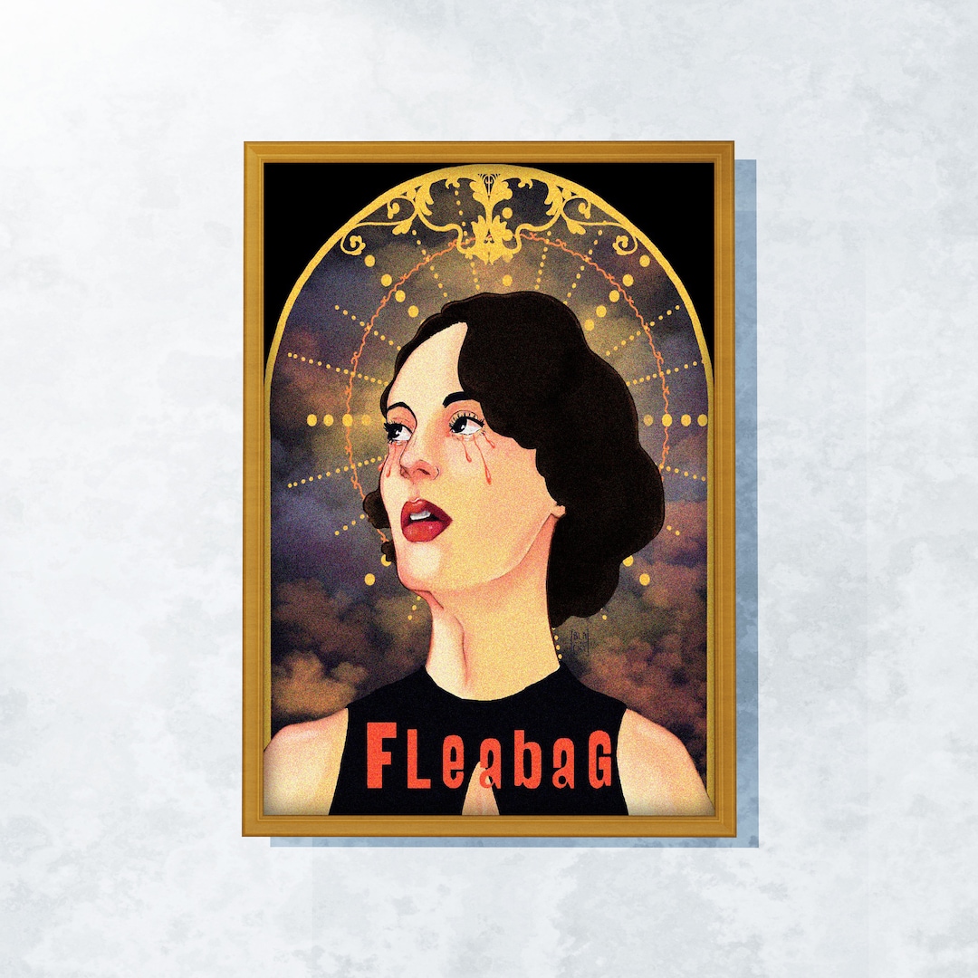 Fleabag Poster Fleabag Wall Art Movie Poster Minimalist Poster Wall Art Wall Decor Home ...