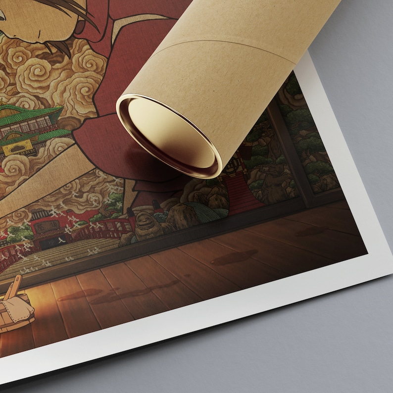 Spirited Away Poster Studio Ghibli Print Studio Ghibli Poster Hayao ...