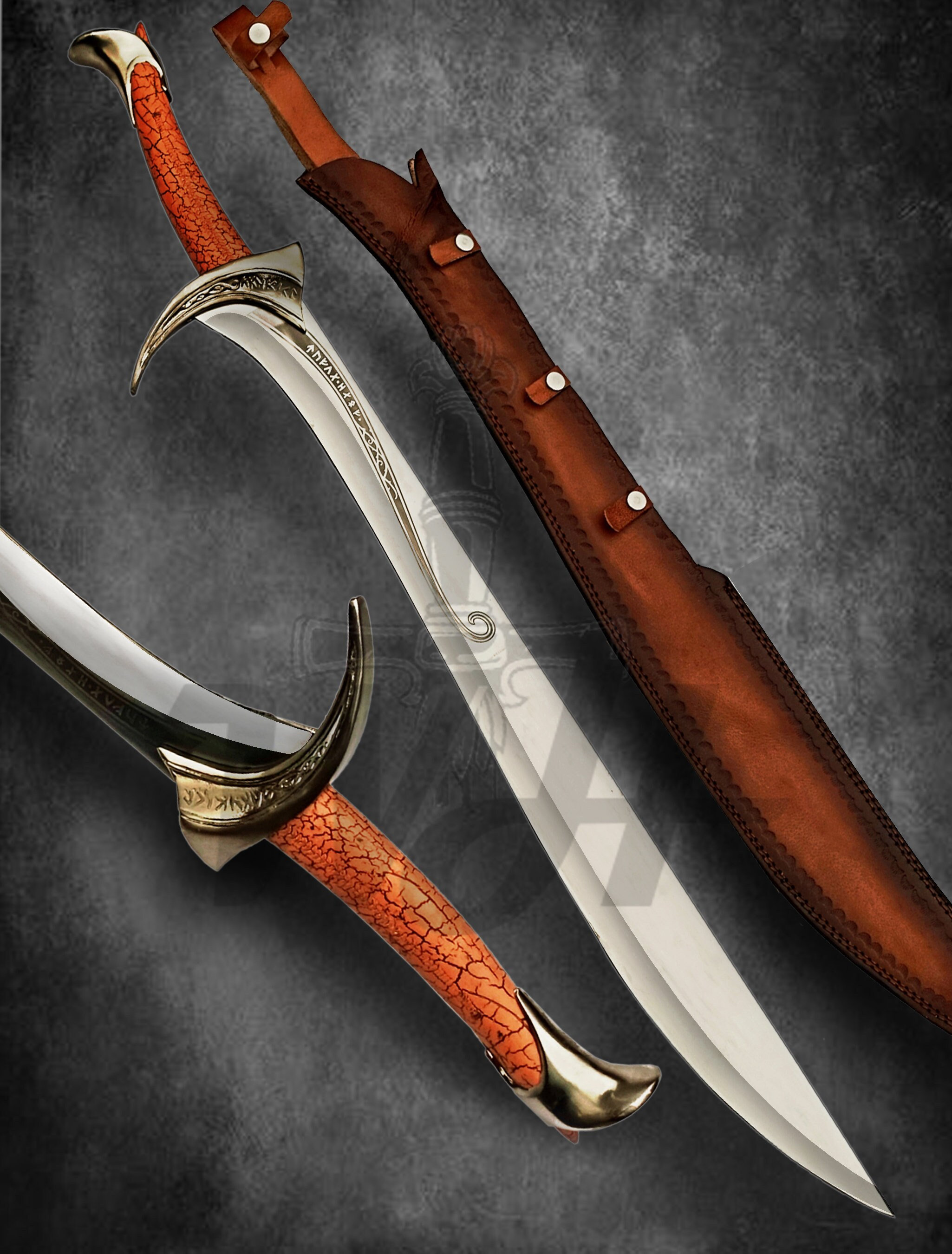 The Hobbit Orcrist Handmade Replica Sword OF THORIN OAKENSHIELD With ...